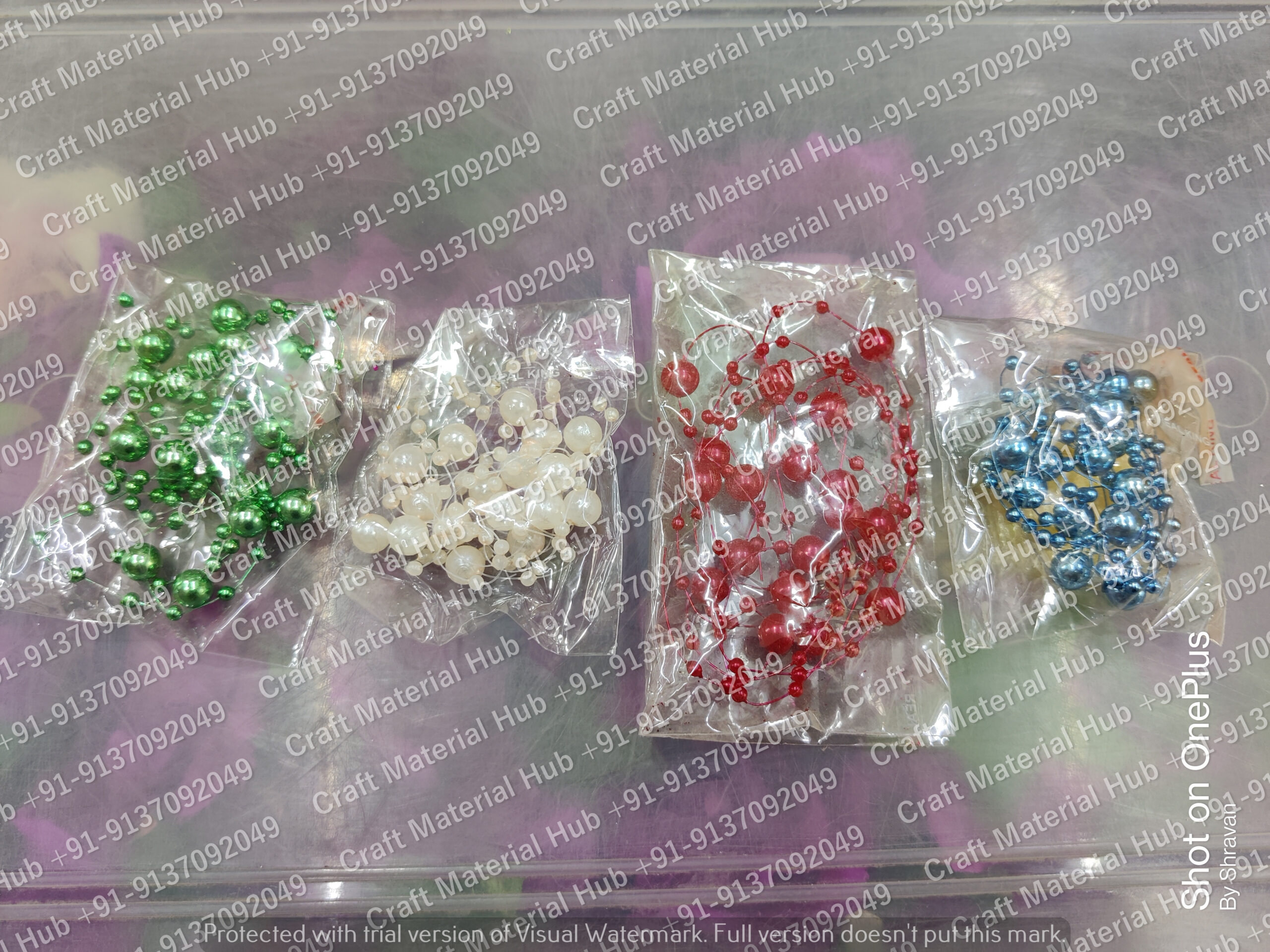 Plastic Pearl Lines - Craft Material Hub