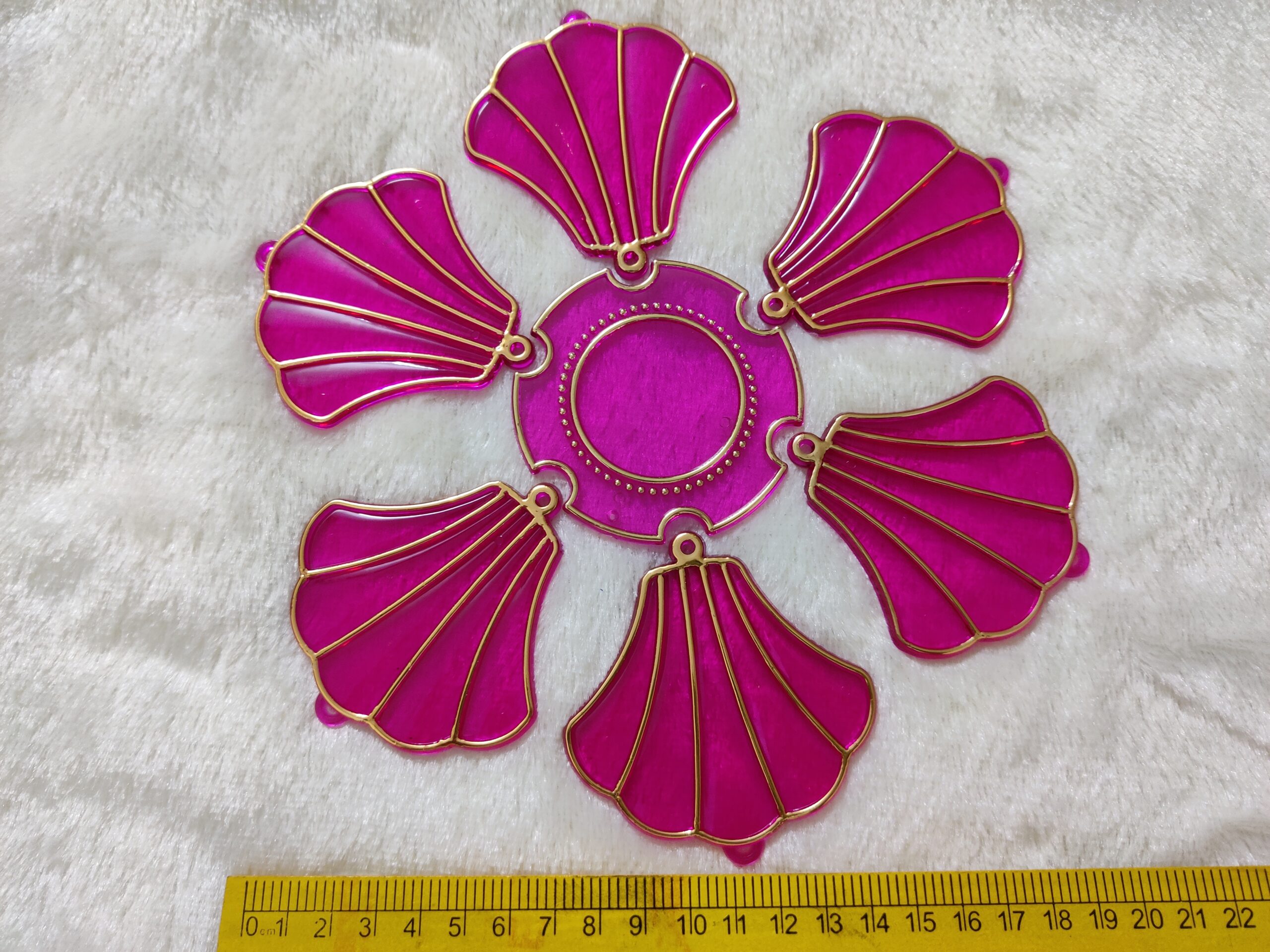 Rangoli : Shell (6+1) - Craft Material Hub