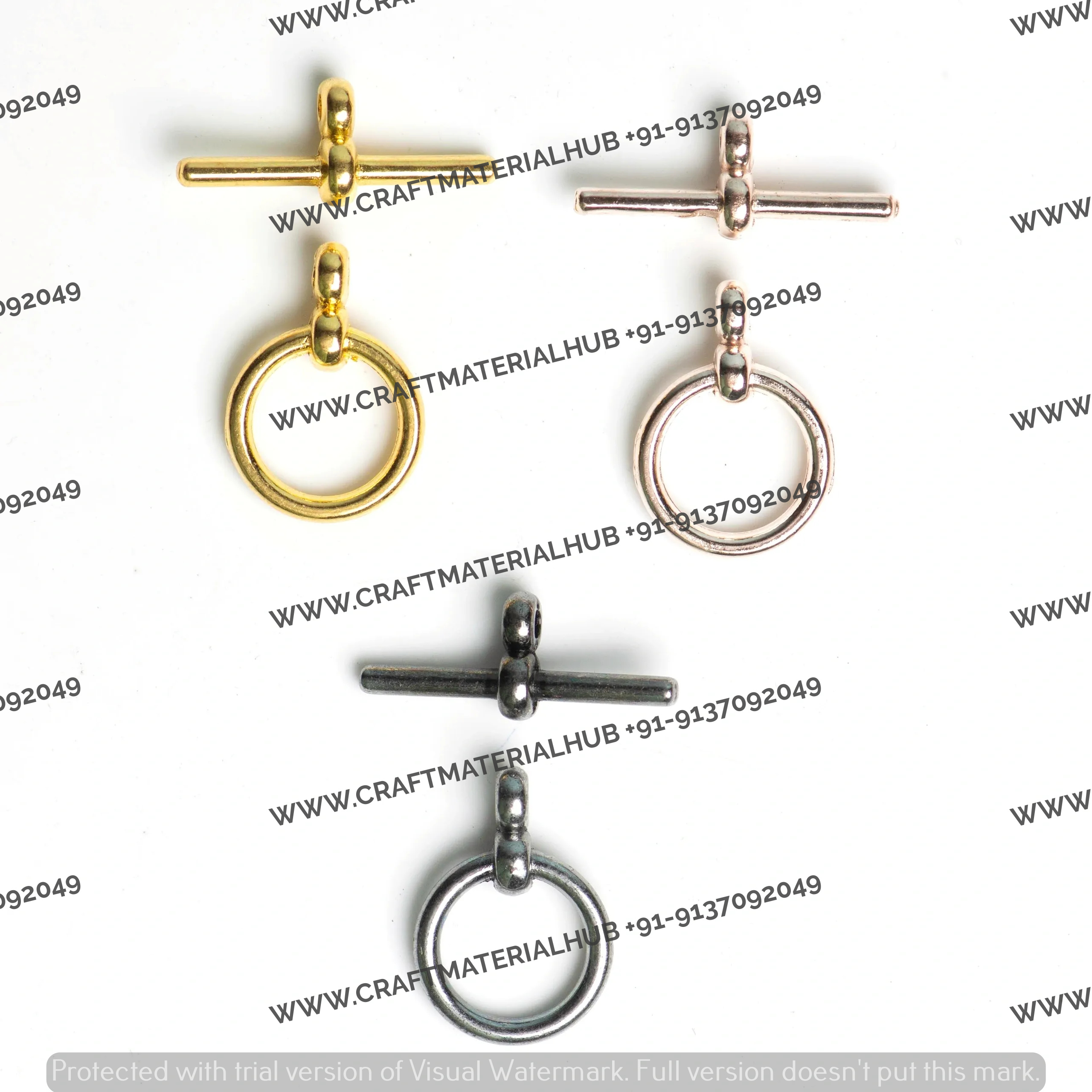 Plain Jewellery Lock - Craft Material Hub