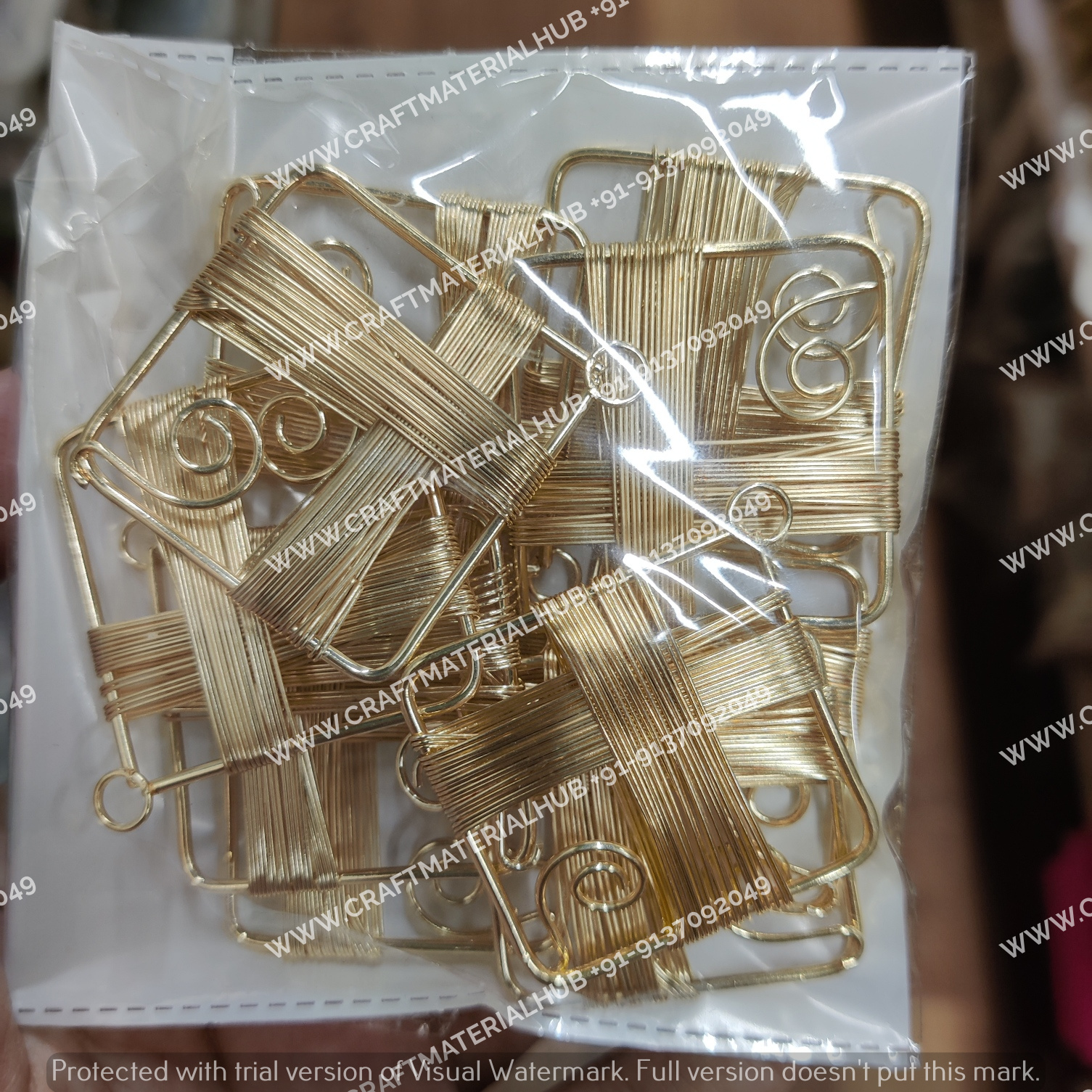 Wire Wrap Accessory – Square – Craft Material Hub