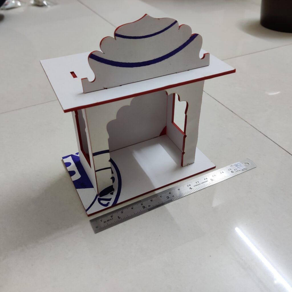 Acrylic Mandir – Craft Material Hub