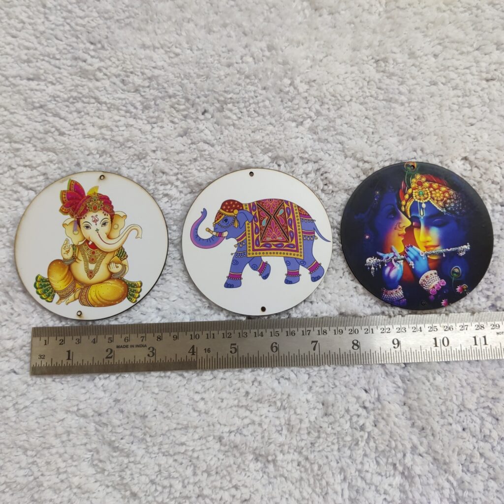 MDF Cutouts with Sticker – Craft Material Hub