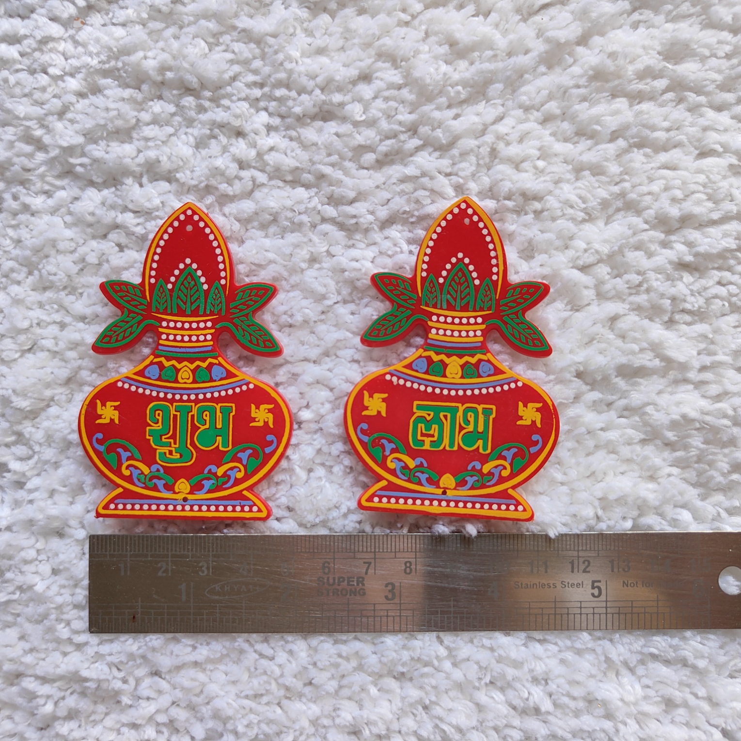 Dot Painted Shubh Labh Kalash – Craft Material Hub