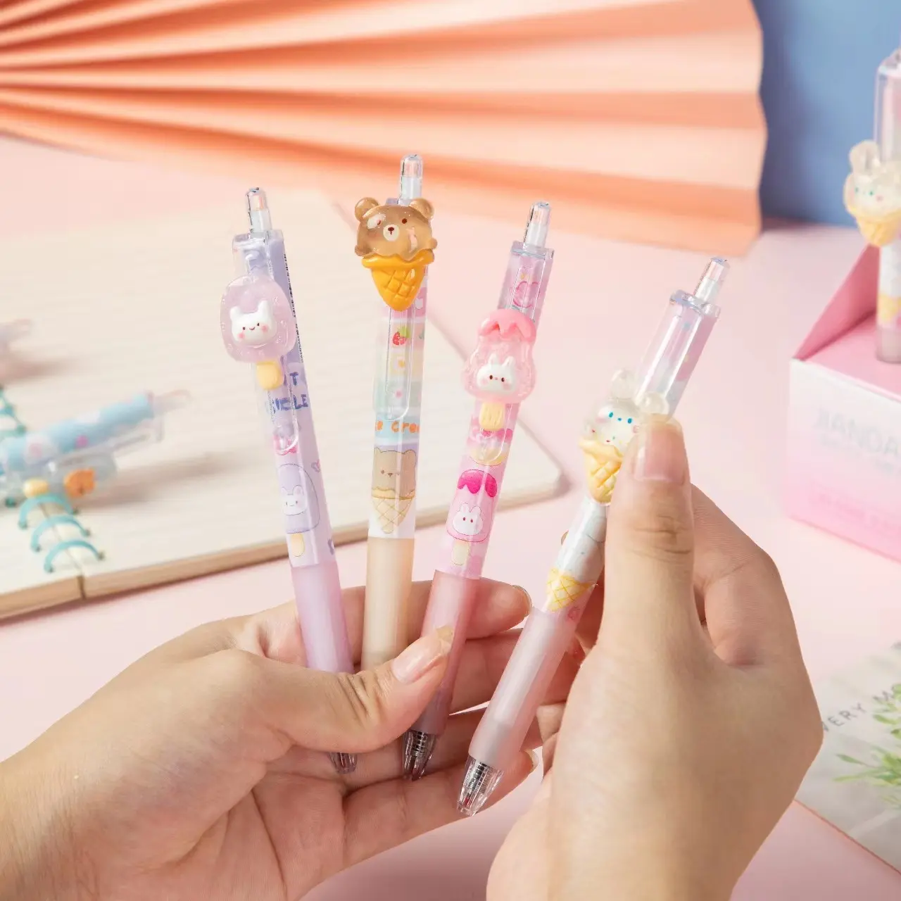 Ice Cream Themed Pens – Craft Material Hub