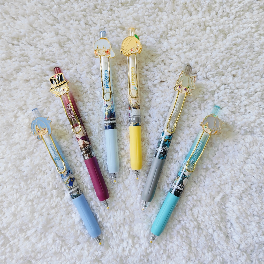 Game Character Themed Pens - Craft Material Hub