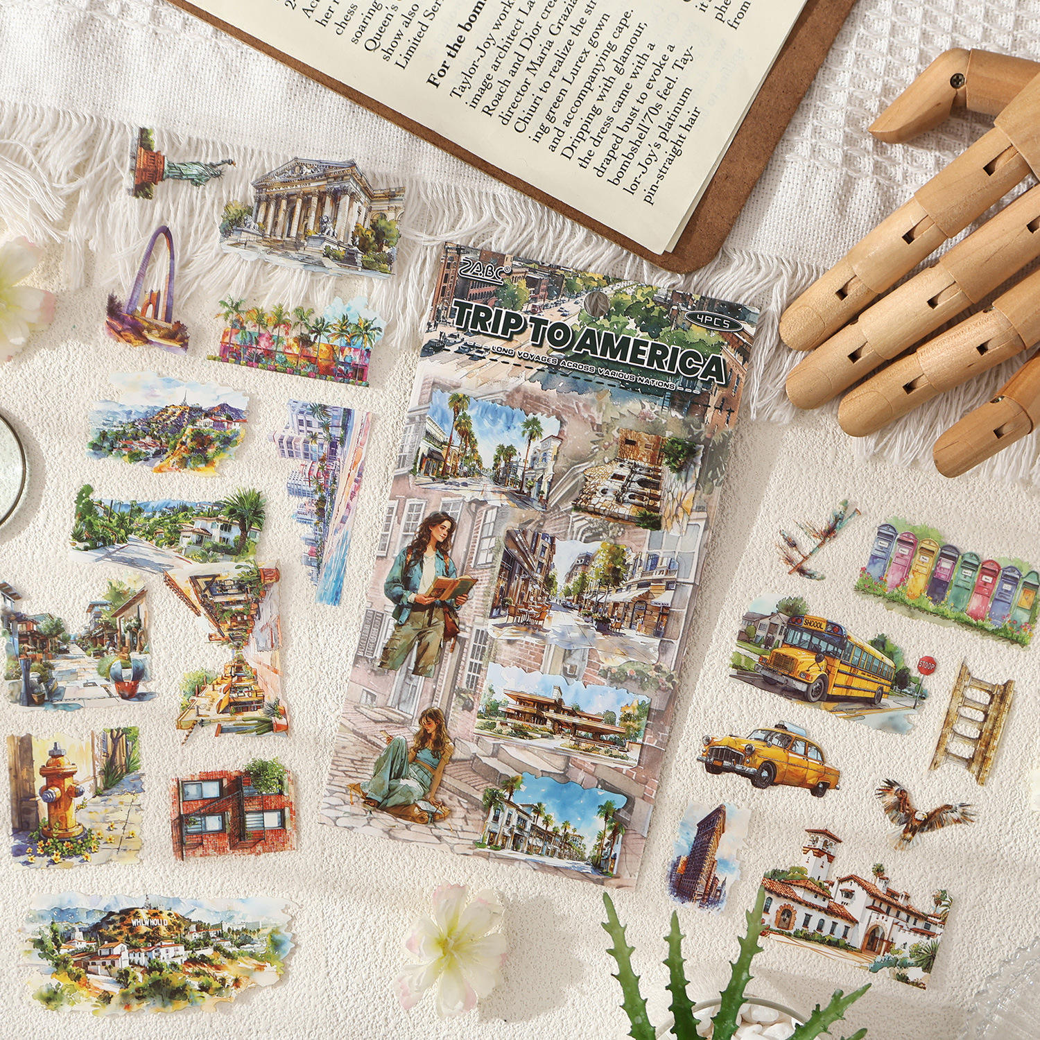 Sea Voyage Series Stickers - Craft Material Hub